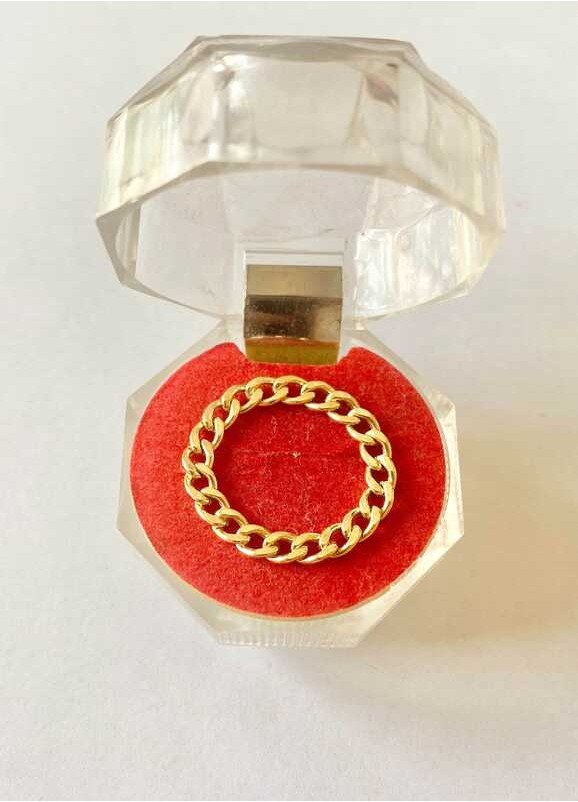 18K Pawnable Saudi Gold Kadena Ring (Bagong) | Shopee Philippines