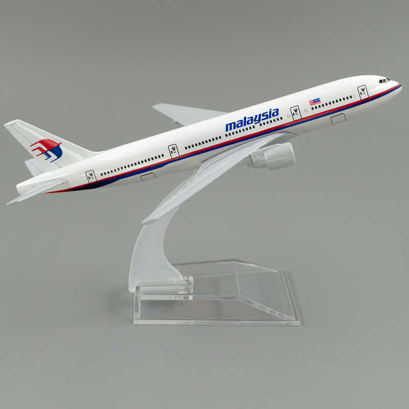1/400 & Scale Aircraft Boeing 777 Malaysia Aires 16Cm Alloy Plane B777 ...