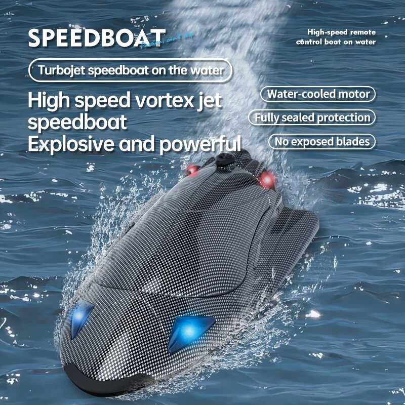Boat Rc High Speed Racing Ship 25Km/H Waterproof Rechargeable Model ...