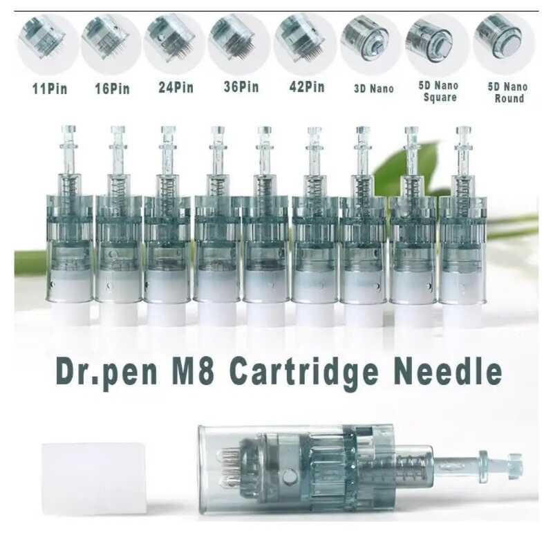 Dr.Pen M8 Micro Cartridge Meso Skin Whitening Bb Glow MTS Nano Tips ...