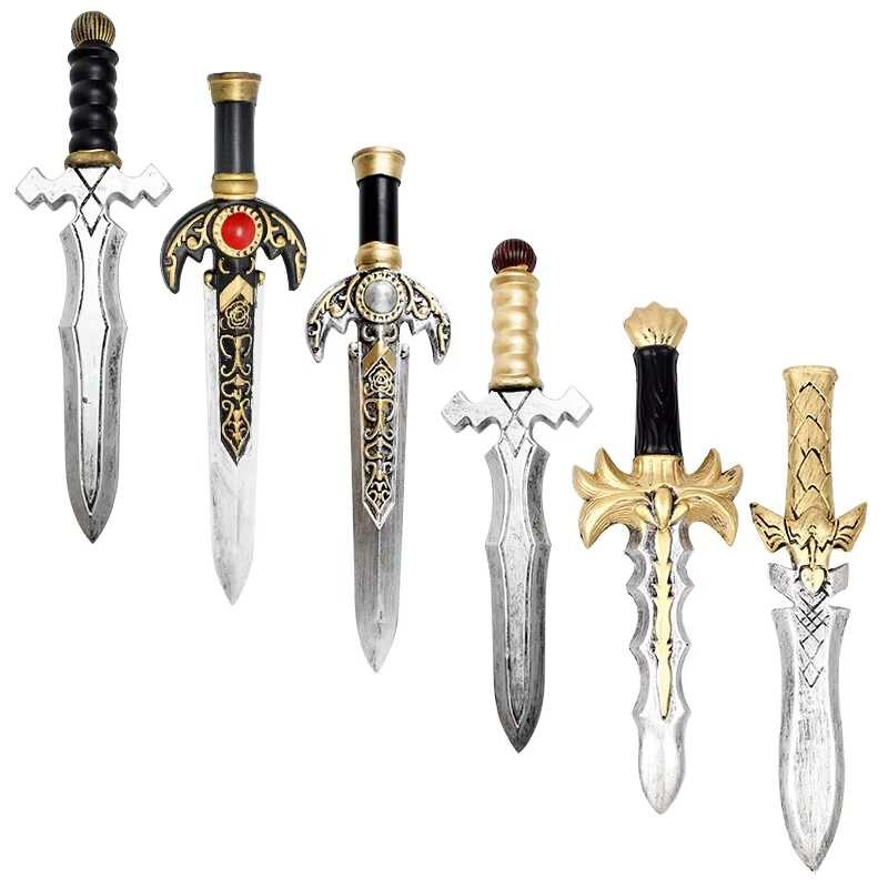 Pirate Sword Assassin Dagger PU Foam Weapon Party Props For Halloween ...