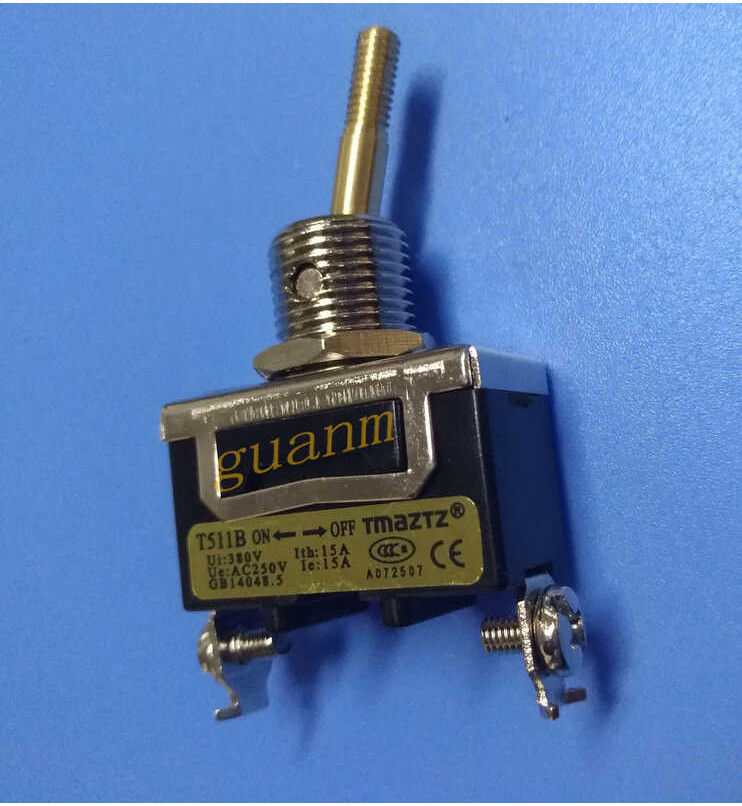 T511B toggle switch thread toggle switch ON-OFF coffee machine switch ...