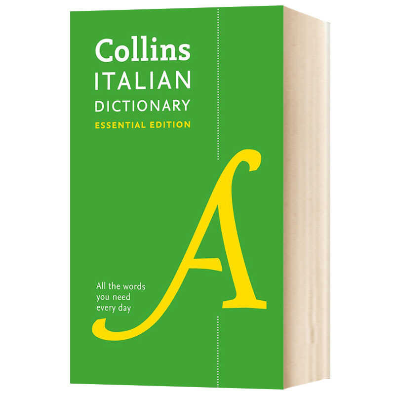 Collins Italian Dictionary, original English version, Cols Italian ...