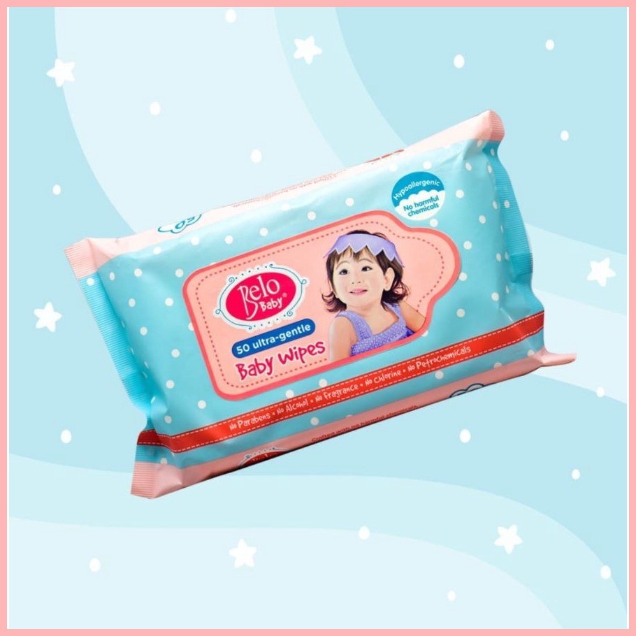 Belo Baby Wipes x 6 packs ☩ ☂ | Shopee Philippines