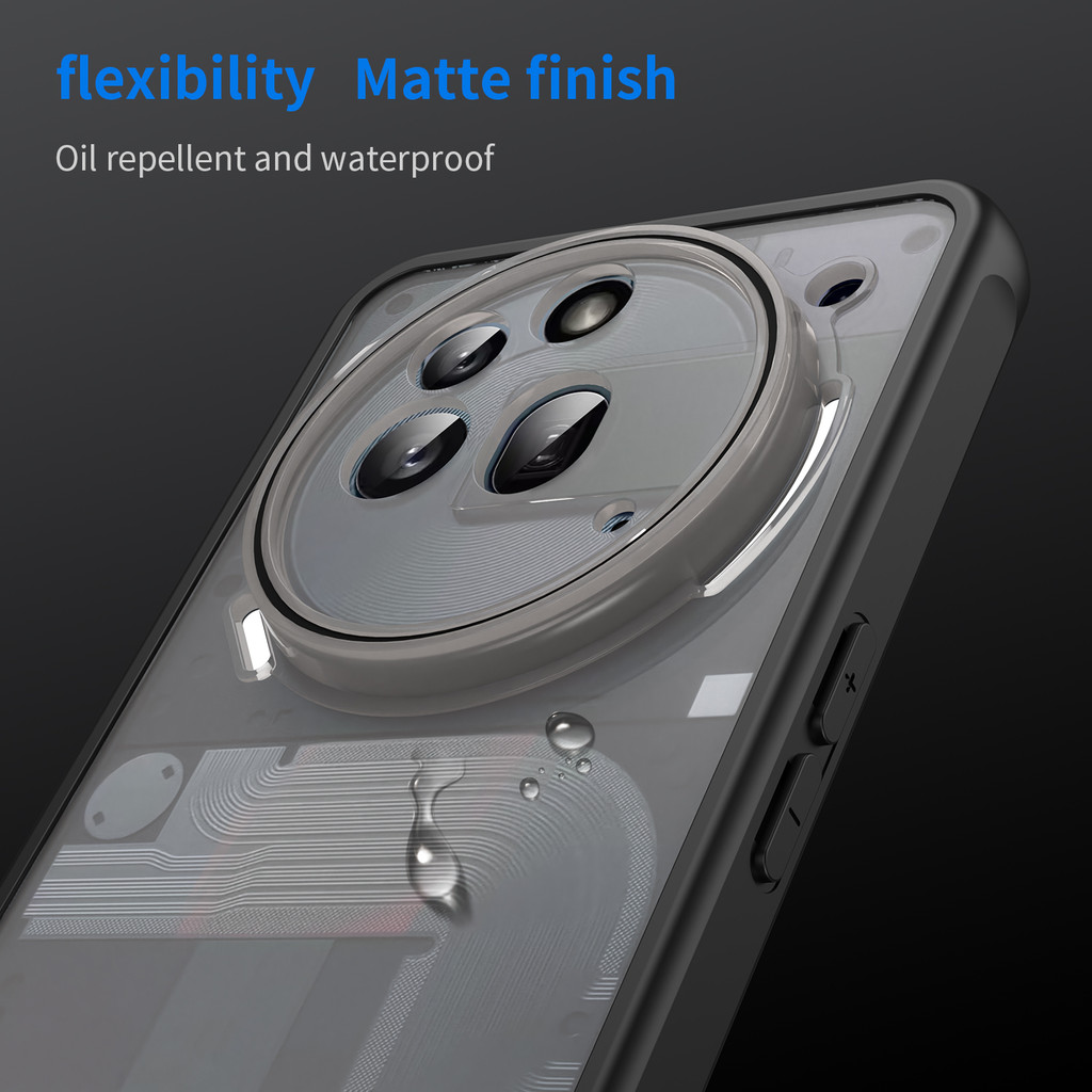 Armor Shockproof Soft Bumpers Hard Case For Nothing Phone 3a Pro Matte ...
