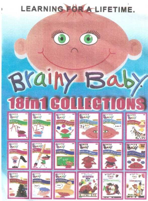 Brainy Baby Learning Collection Learning for a Lifetime The Movie ...