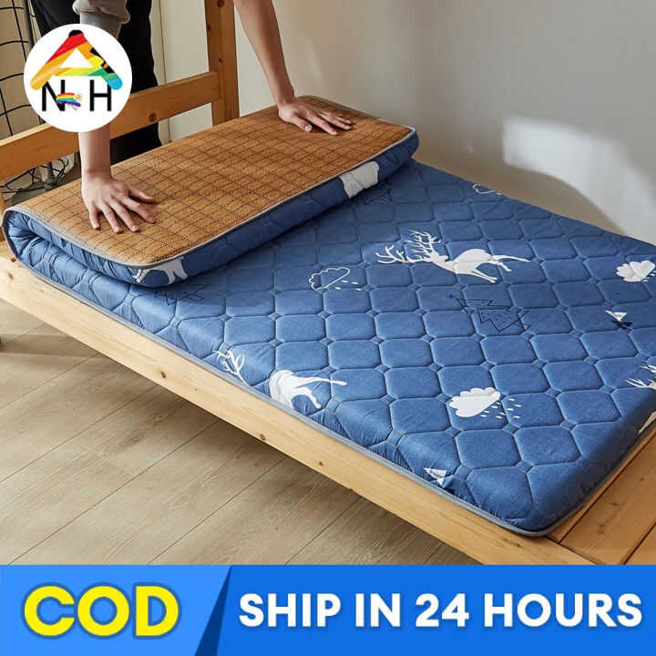 3B2 Native Bamboo Banig With Foam Ice Mat Soft Comfortable And Foldable ...