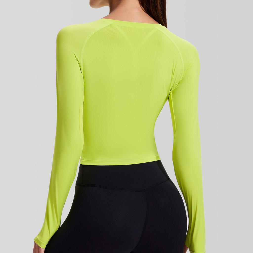 g clothes, outdoor running and fitness yoga clothes, breathable long ...