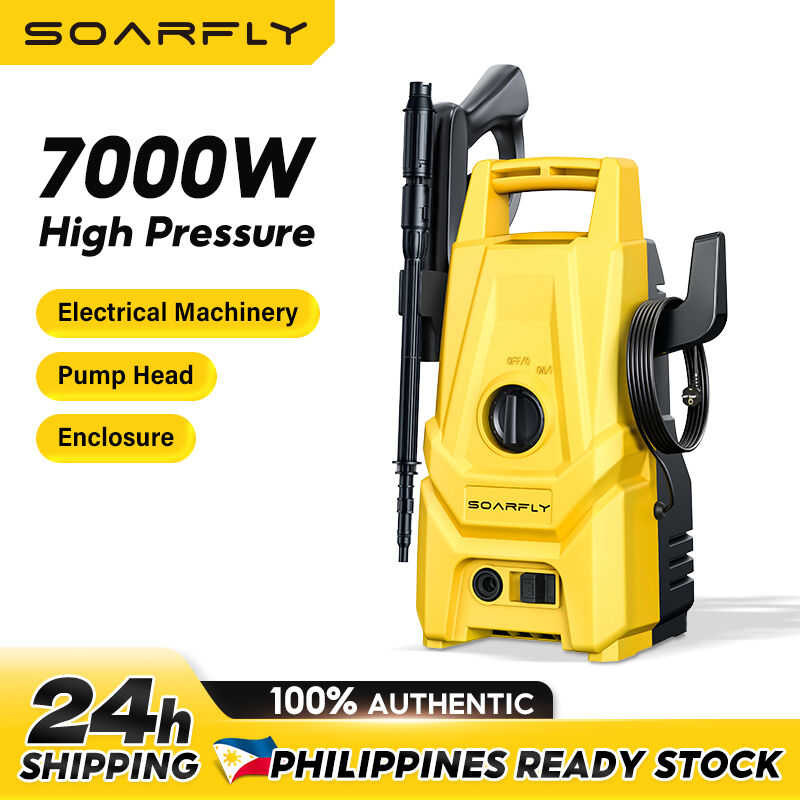 SOARFLY 4800W/7000W Water Jet High Pressure Washer Electric Car Wash ...