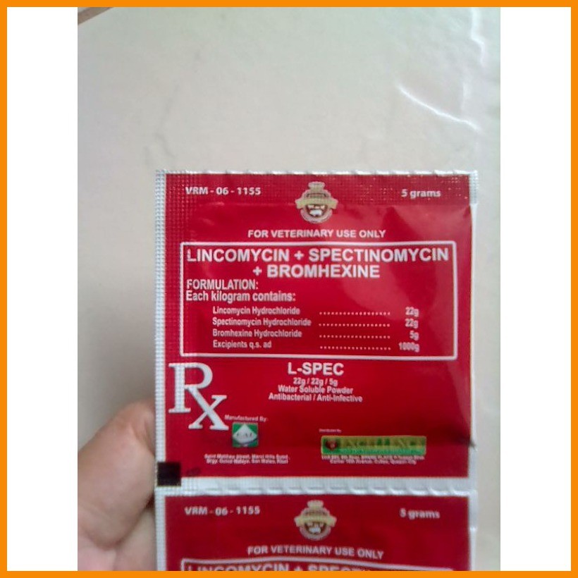 L-SPEC POWDER 5 GRAMS | Shopee Philippines