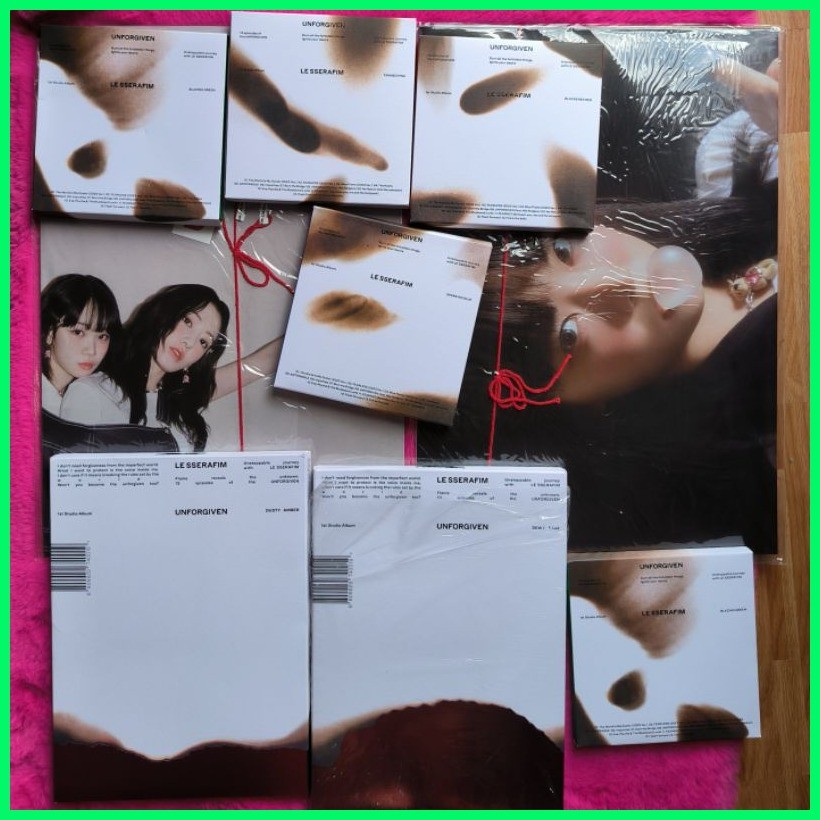 Onhand Le Sserafim Fearless Official Unsealed Album Unforgiven | Shopee Philippines
