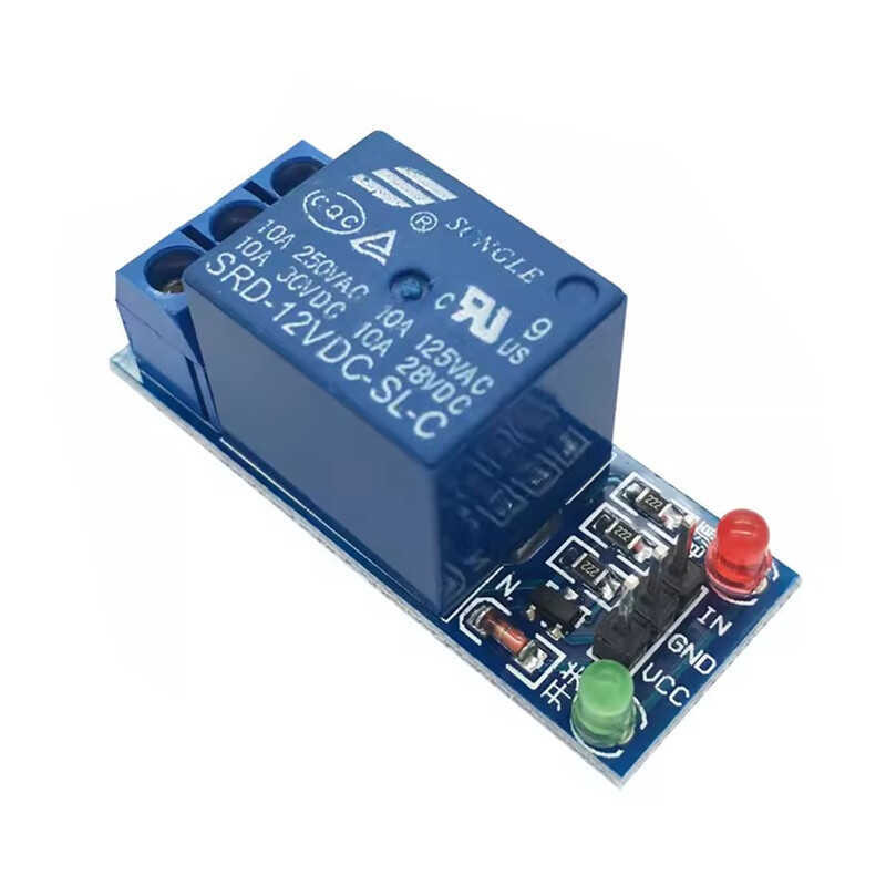 1-channel module 12V 5V high-level trigger SRD-05VDC-SL-C relay ...