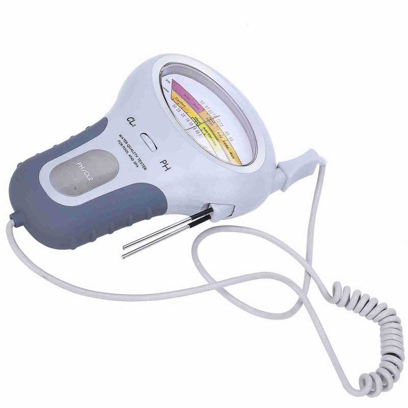 Cl2 Pc-102 Chlorine & PH Tester Swimming Spa Water Quality Analyzer ...