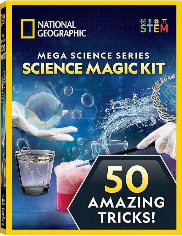 GEOGRAPHIC – NATIONAL Science Kit Kids With 50 Unique Experiments Magic ...