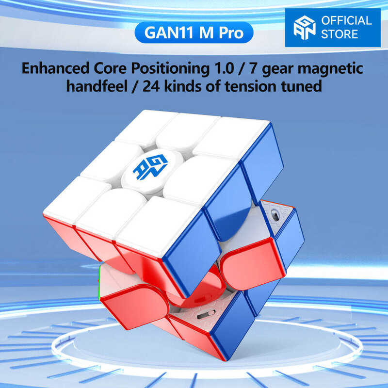 Store] [Gan Official GAN 11 M Pro 3X3 Magnetic Speed Cube, Magic Puzzle ...