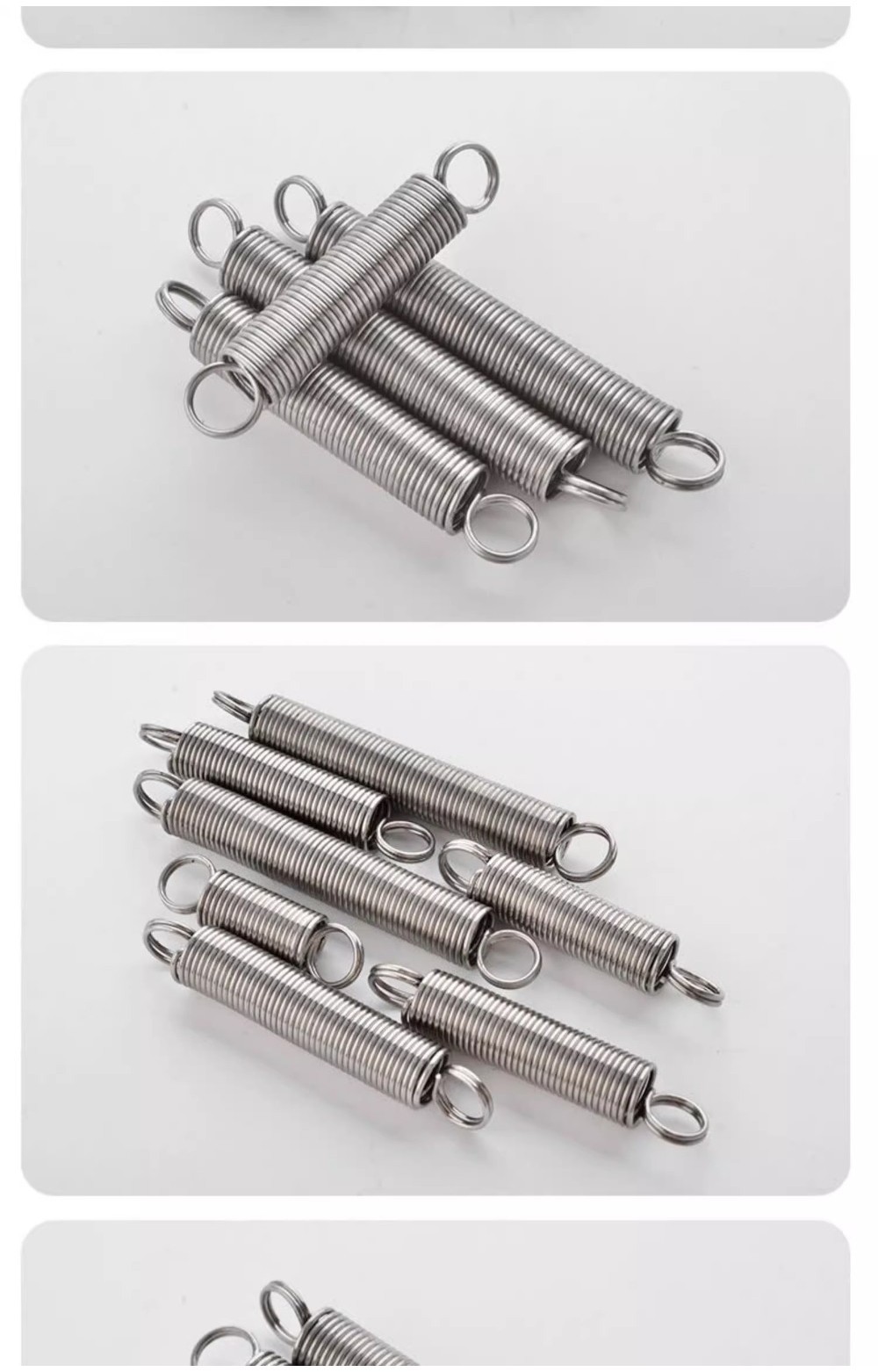 304 stainless steel Tension spring/spring d=1.0mm,OD6/8mm,L=25~120mm ...