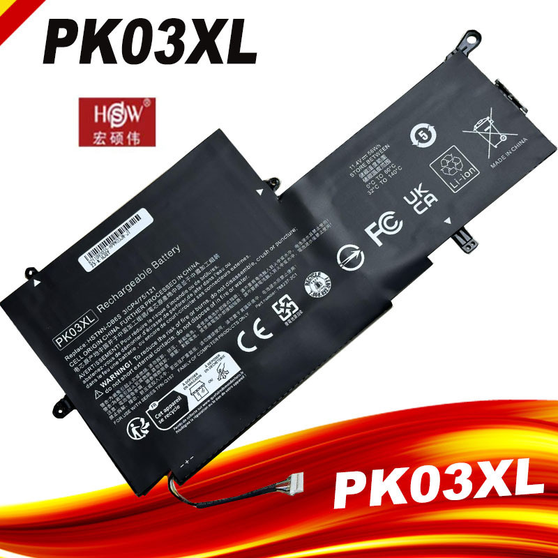 56Wh 4B Pk03xl Laptop Battery For HP Spectre Pro X360 G1 13-4000 13 ...