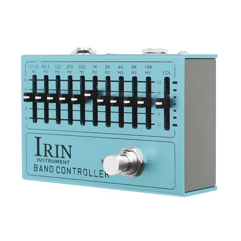 An-40 IRIN Controller Equalizer 10 Band Electric Pedal Effect EQ Pedals ...