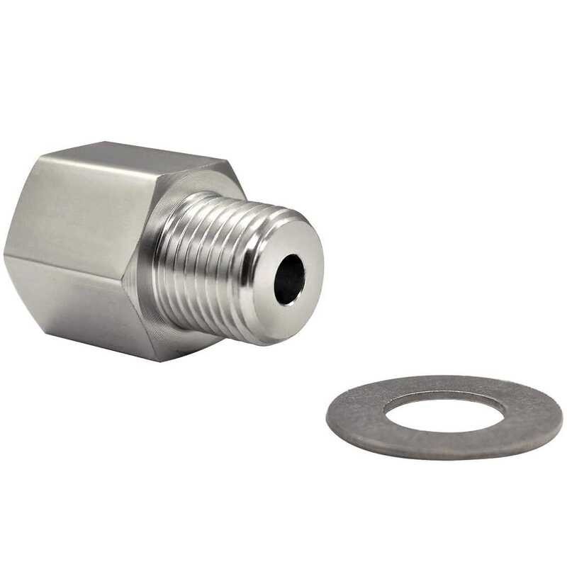 Pressure YSIL Oil Sensor M16-1.5 Adapter to 1\/4 NPT Engine Swap LS1 ...