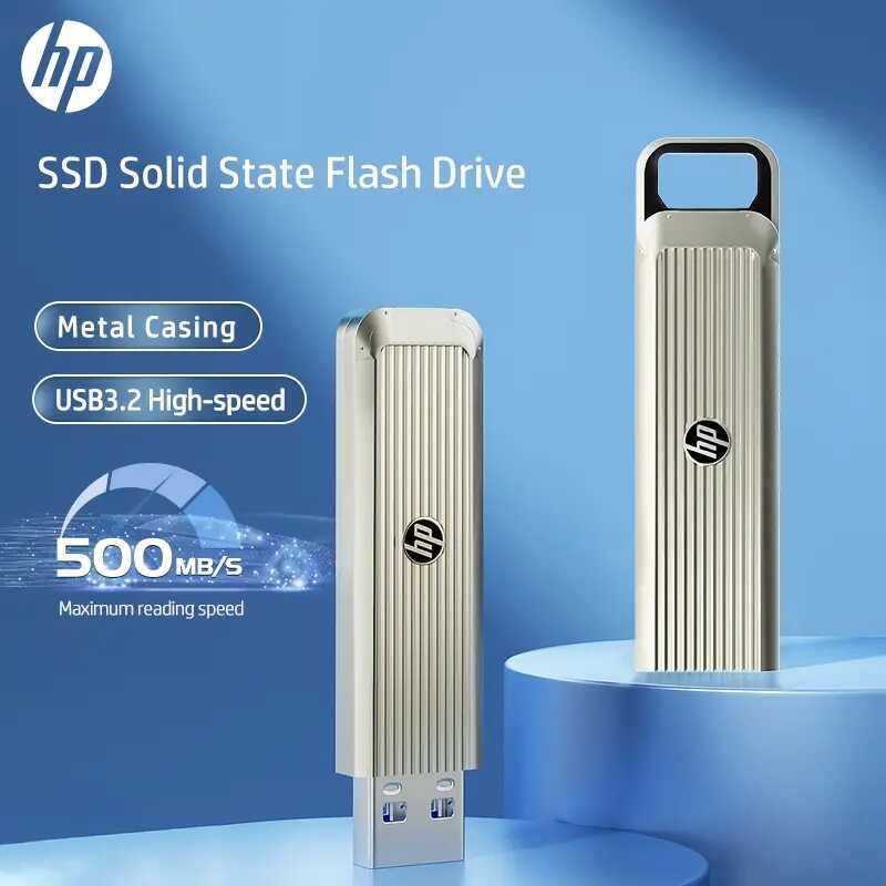 External HP Ssd 1TB Solid State USB 3.2 Flash 512GB 256GB Pen Drive ...