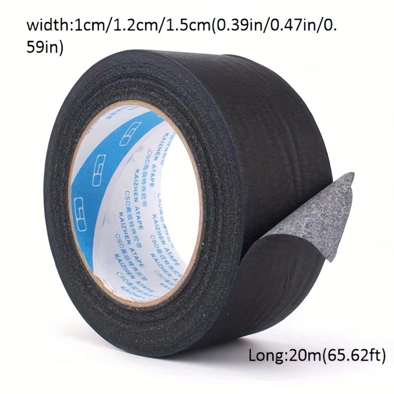 20meters/roll Black Paper Tape Spray Paint Tape Decorative Color ...