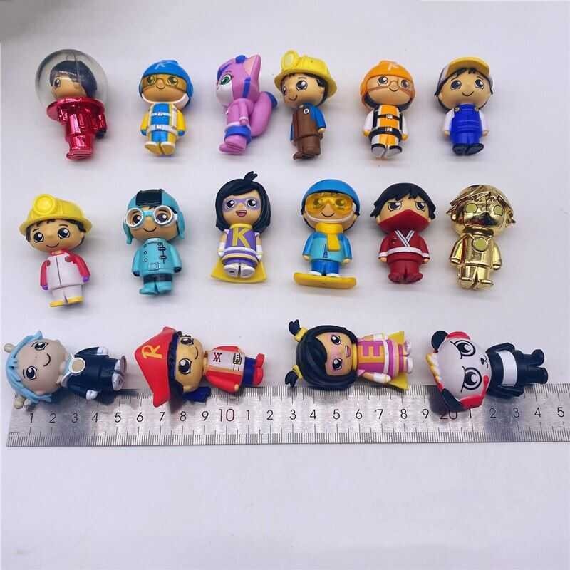 Original 10Pcs Ryans World Red Titan Big Gil Gus Panda Lexa Shelldon ...