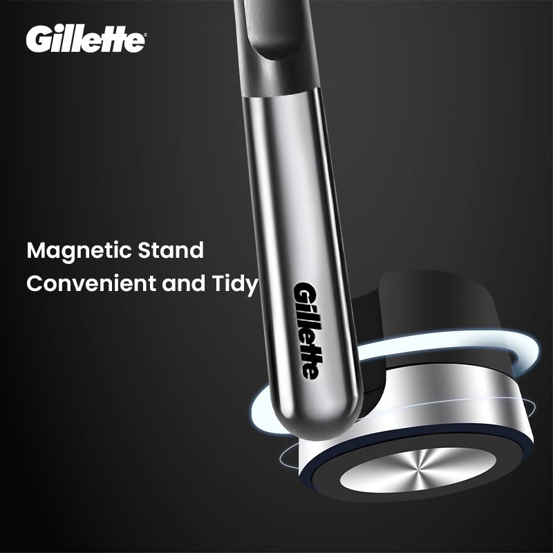 Gillette Fusion 5 ProGilde Premiul Flex Ball T-shaped Razor Magnetic ...