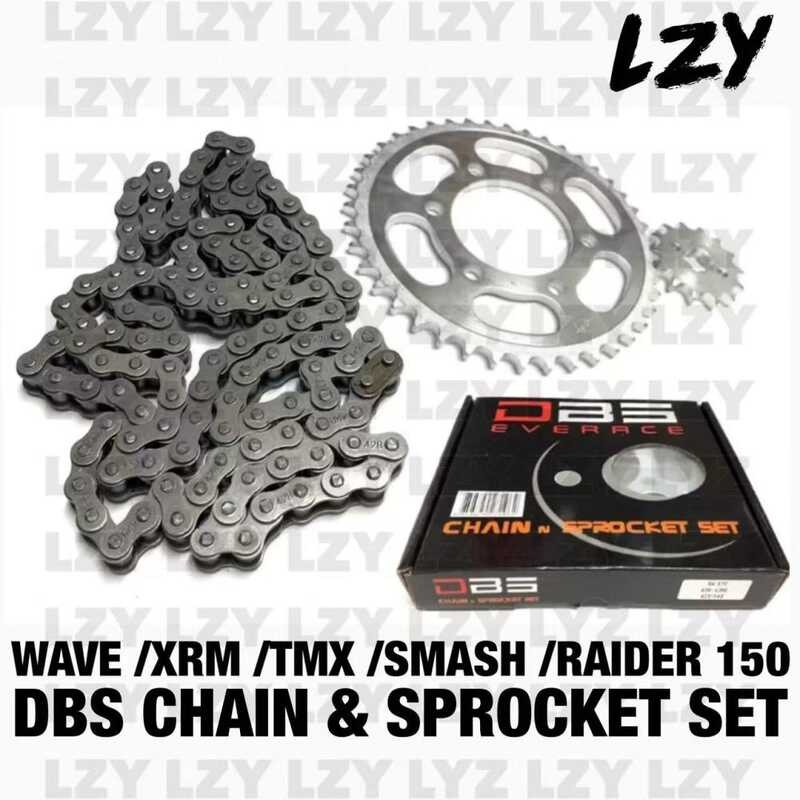 DBS Sprocket Chain Set Motorcycles WAVE XRM TMX SMASH Raider150 ...