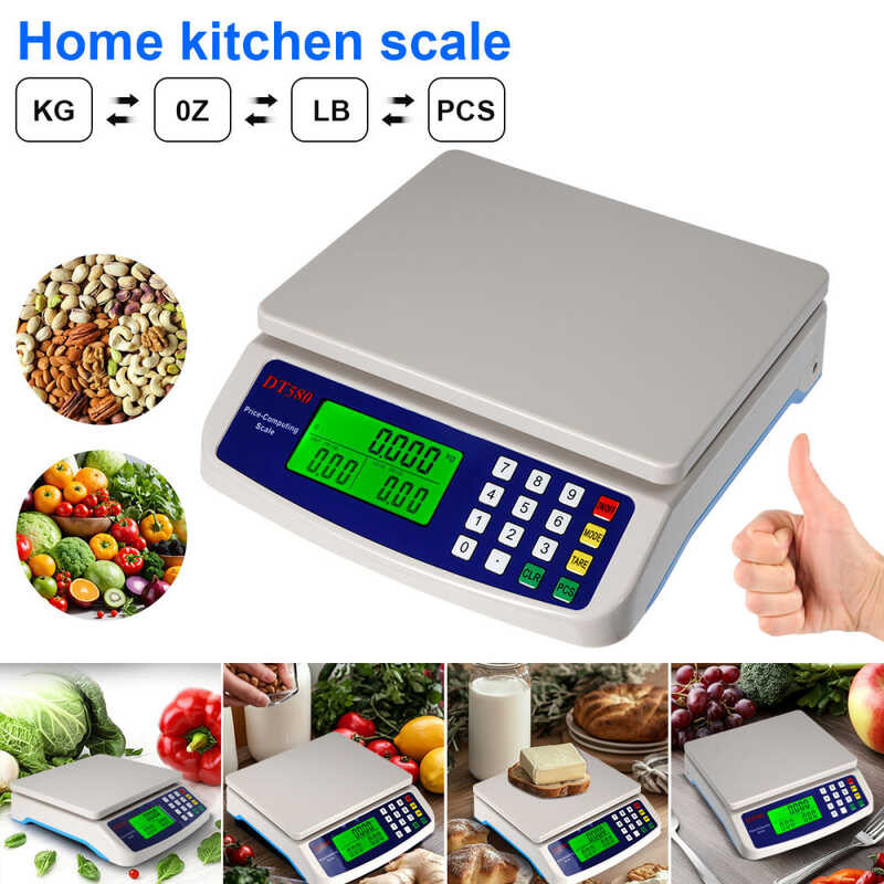 Digital Kitchen Scale 30Kg Large Food Scale Stainless Steel Price ...