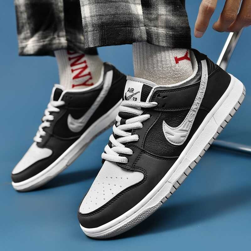 Men's high top cigarette ash lightning hook love Owen SB board shoes genuine low top women's ...