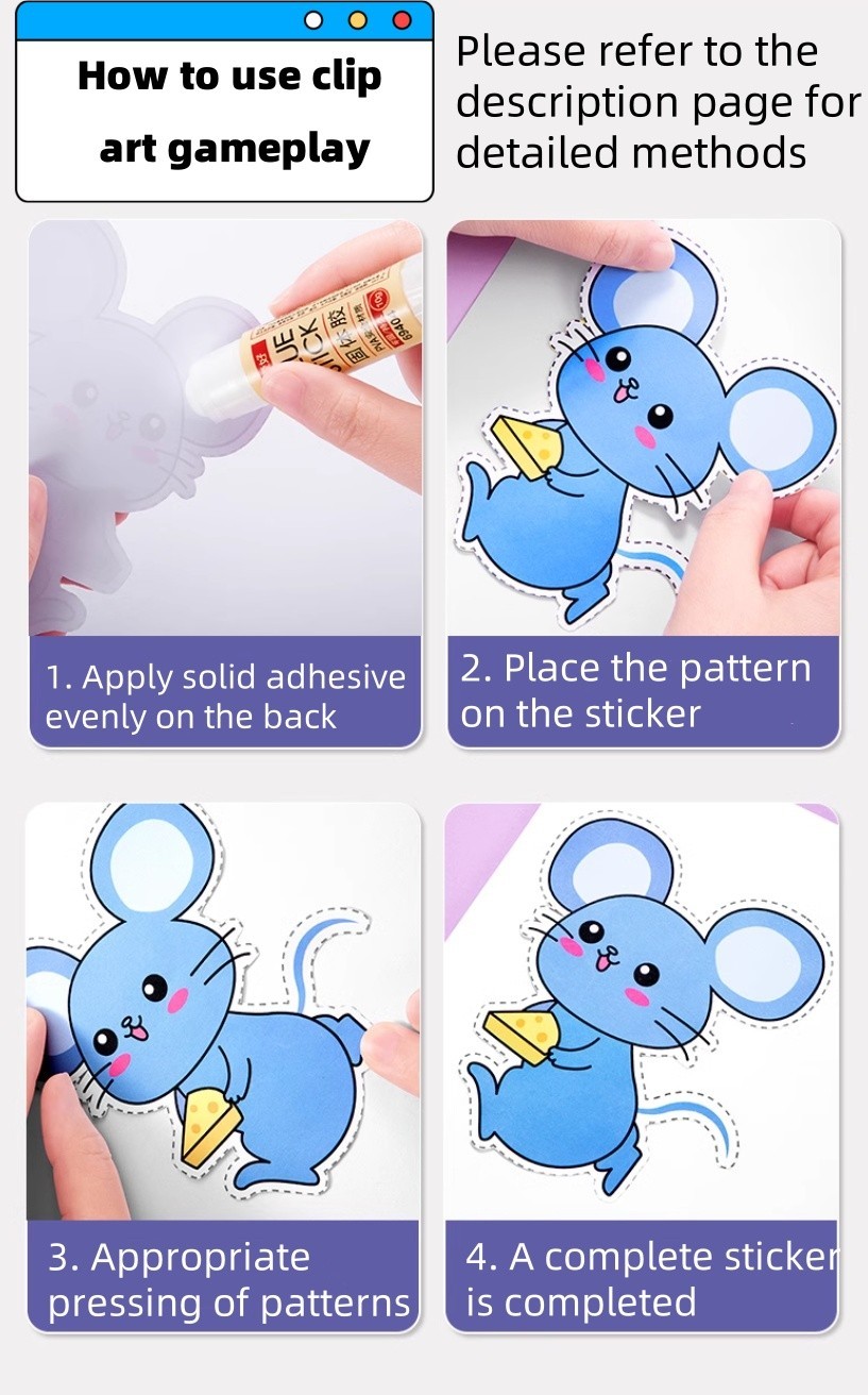48 Sheets Creative Paper-Cut Set DIY Paper Skills Activity Cutting Book ...