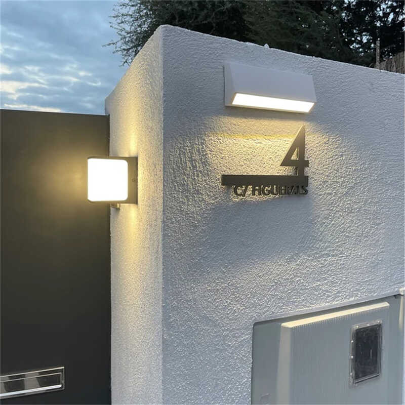 Laser Personalized Cut Acrylic Modern Design House Ating Sign Door ...