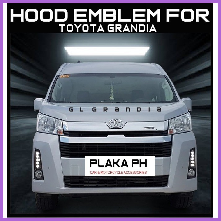 Hood emblem for Toyota Grandia (Can Apply on Any Model) | Shopee ...