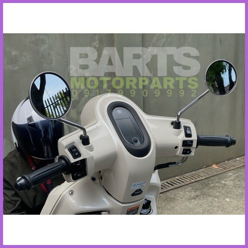 Original Yamaha Classic / Chrome Sidemirror for Fazzio, Fino, Basta ...