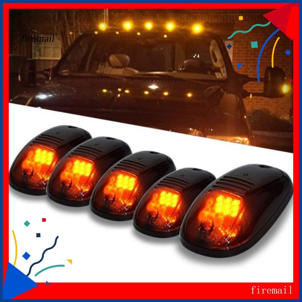 [FM] Solar Powered Cab Led Lights Truck Roof Wireless Solar Cab Lights ...