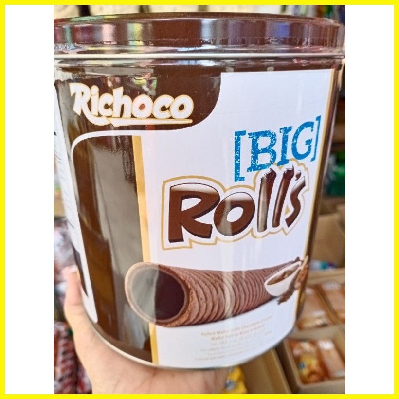 ∈ Richoco Big Roll waffer (1can) | Shopee Philippines