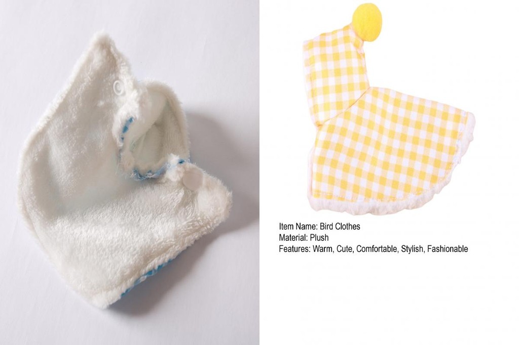 Parrot Cloak Bird Shawl Cozy Winter Parrot Costume for Budgies ...