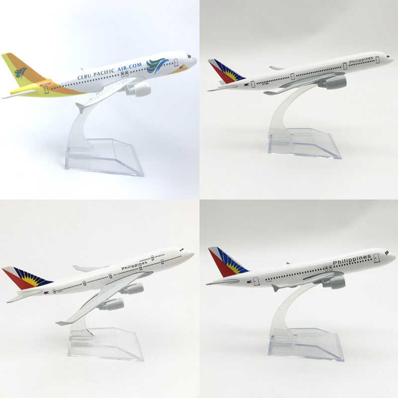 16 & Cm Metal Western Philippines Aircraft Aires Airplane Diecast Model ...