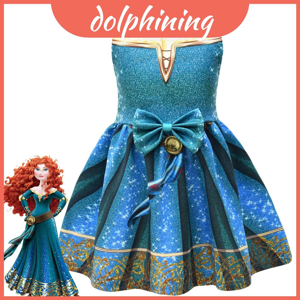 Your Dress Little Girl As Merida With This Cosplay Costume For ...