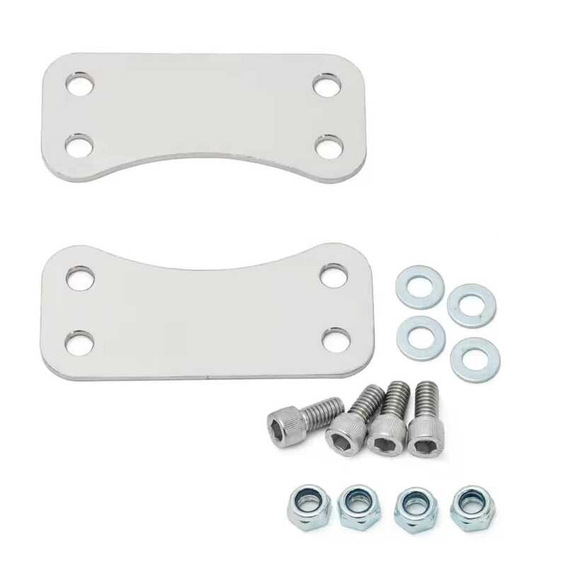 765 Chrome Front 21" Wheel Fender YIQI Risers Lift Brackets Magkasya ...