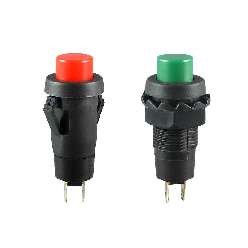 LED light switch button switch card or nut fixed lock reset button ...