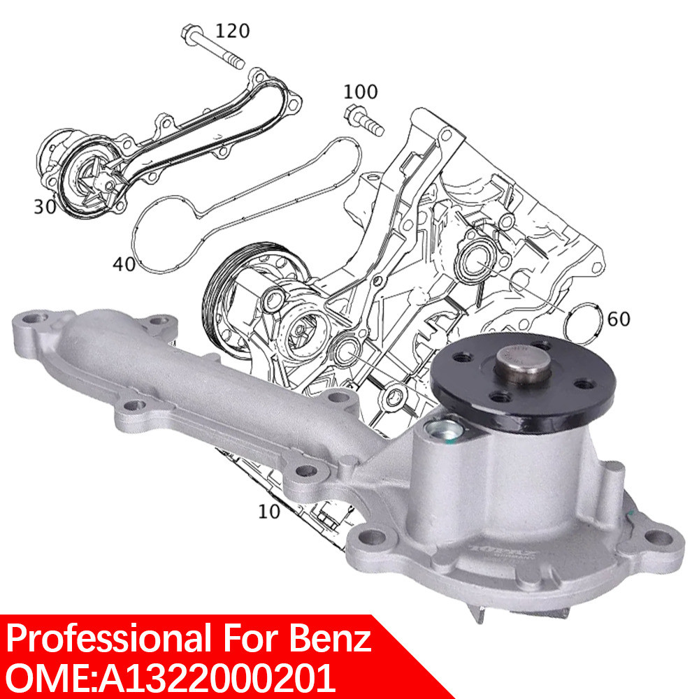 √ A1322000201 A1322010000 For smart fortwo M132 W451 E10 car Engine ...