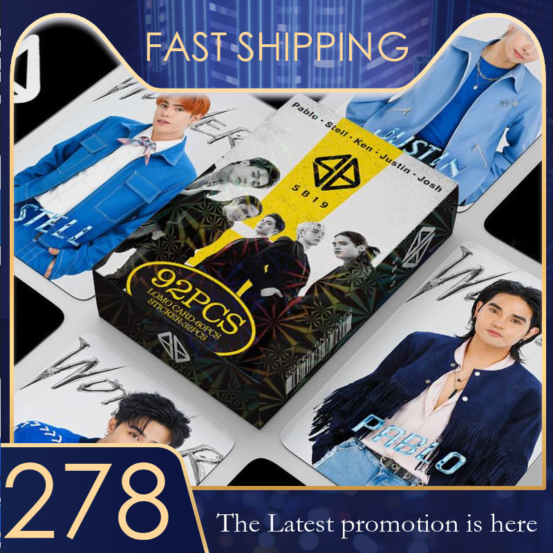 30-92Pcs/Set Sb19 MOONLIGHT PAGTATAG Photocards Sound Break 19 Lomo ...