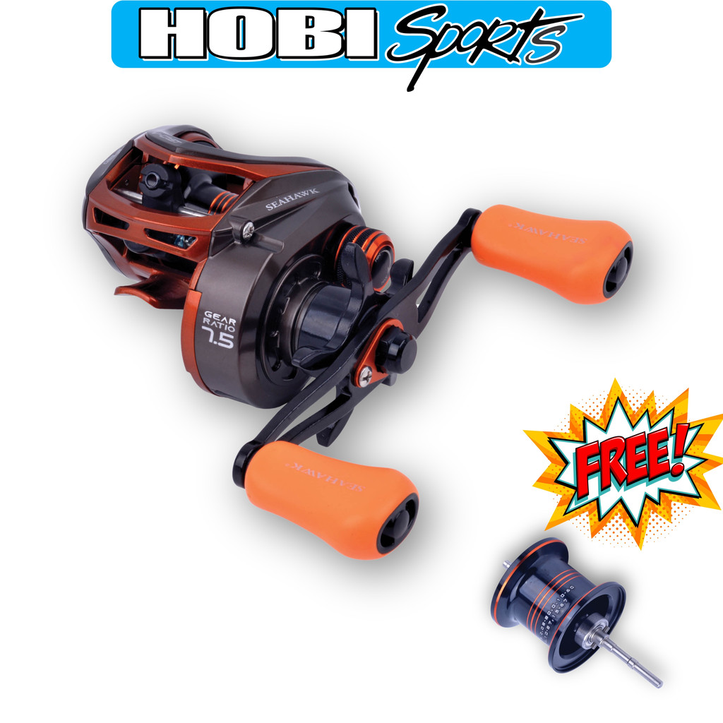 Free Shallow Spool》【﻿Drag Clicker】Seahawk Ryoku 103HSL V-Cast Long ...