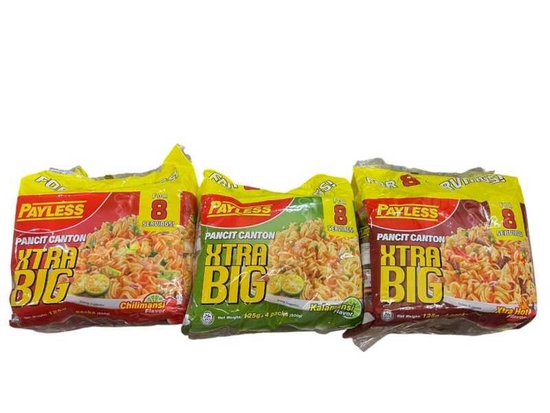 Payless Pancit Canton XTRA BIG (4 Packs) | Instant Noodles For 8 ...