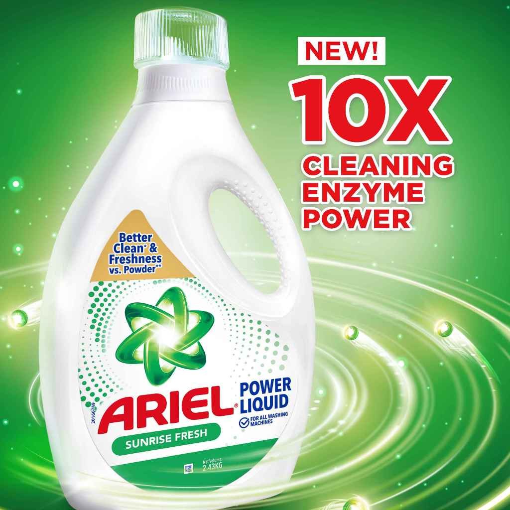 ☑️ Ariel Liquid Detergent Sunrise Fresh Floral Passion Lavender Hygiene Pro 790g-900g Bottle ...
