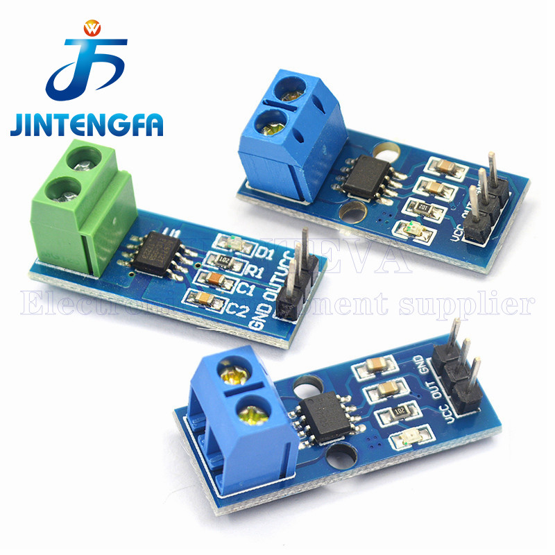 1PCS Hall Current Sensor Module ACS712 module 5A 20A 30A Hall Current ...