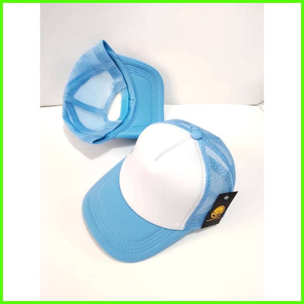 ⇩ NET CAP FOR ADULT LIGHT BLUE WHITE | Shopee Philippines