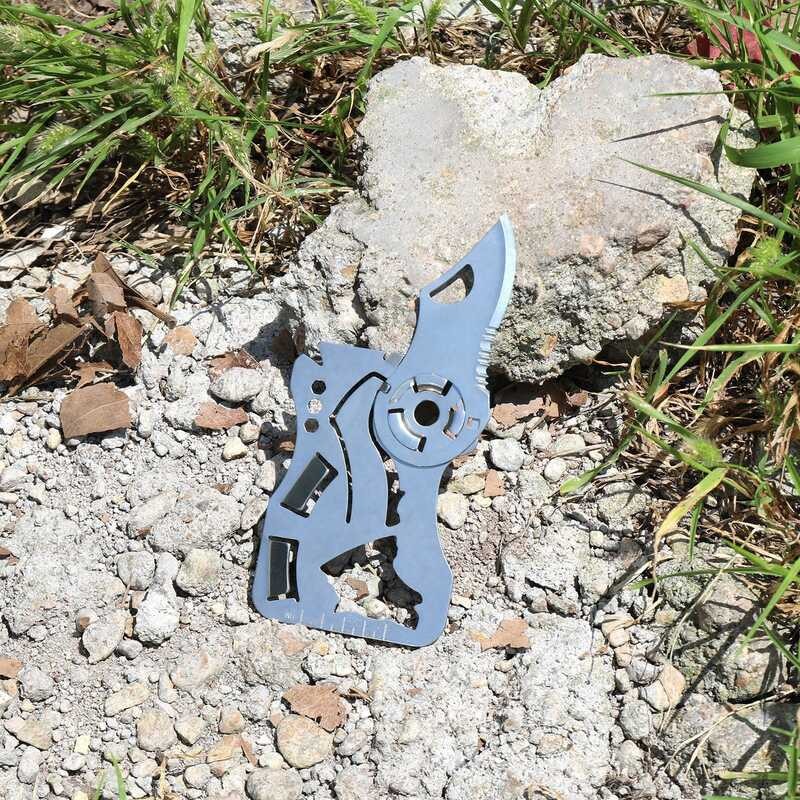 Outdoor New Multi Functional Wild Tool Card Knife Multi Functional ...