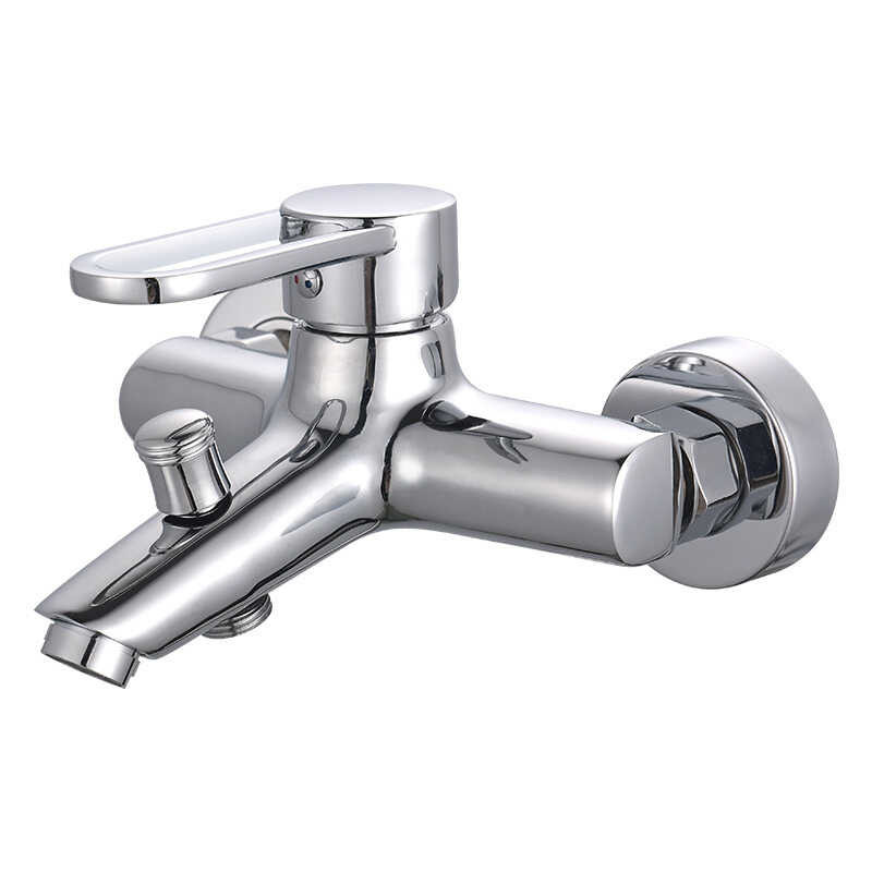 Bathroom bathtub hot and cold triple faucet copper shower faucet water ...